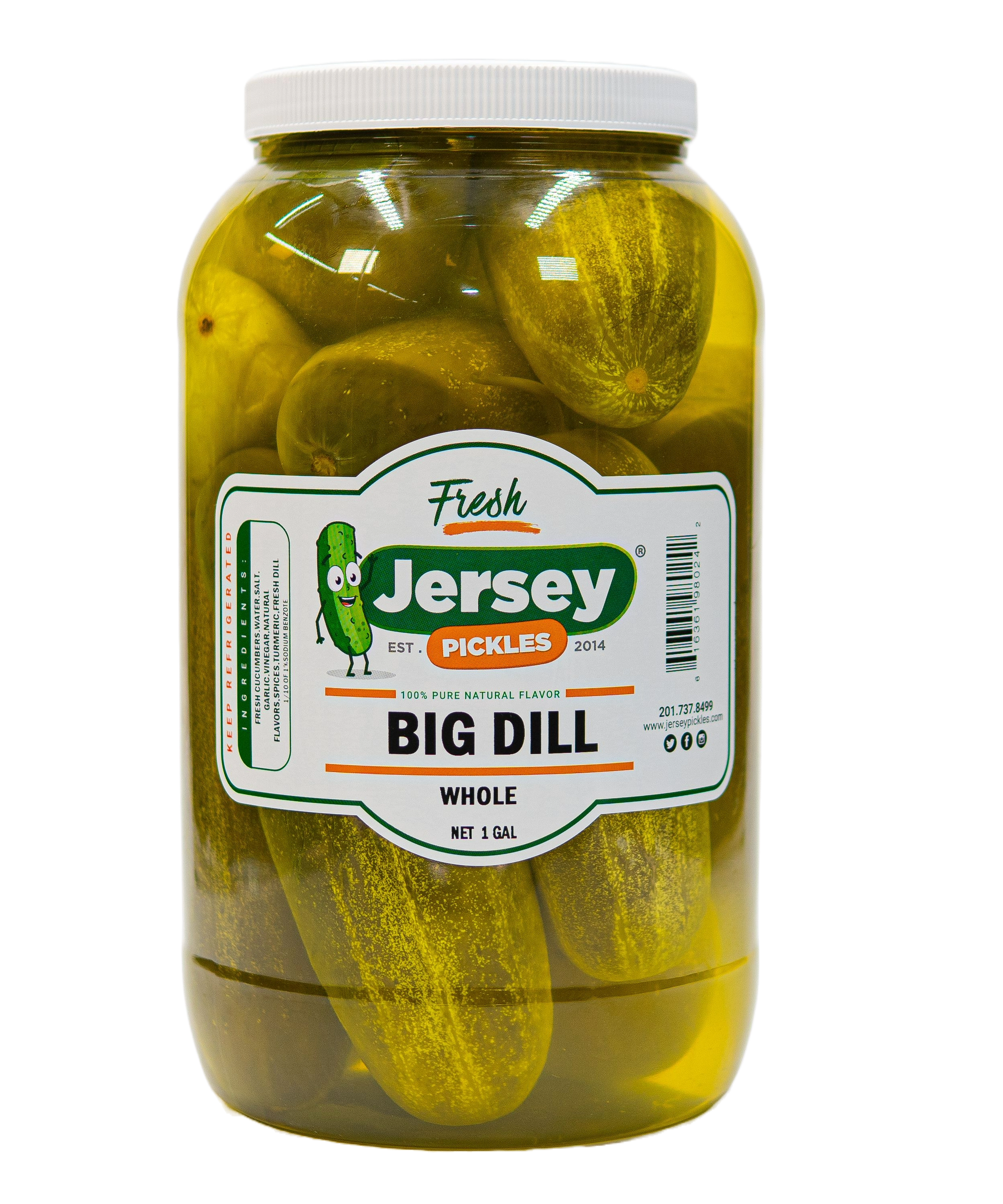 Jersey Pickles - Cart