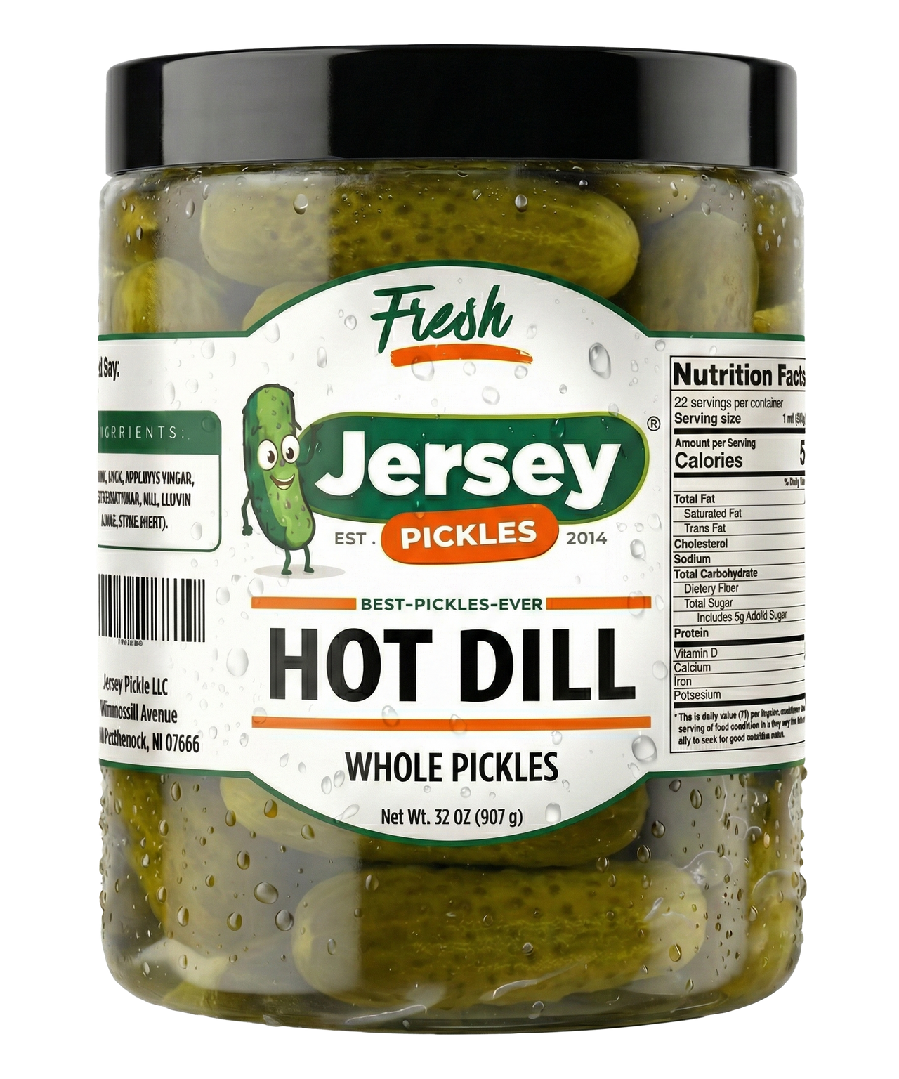 Jersey Pickles - Cart